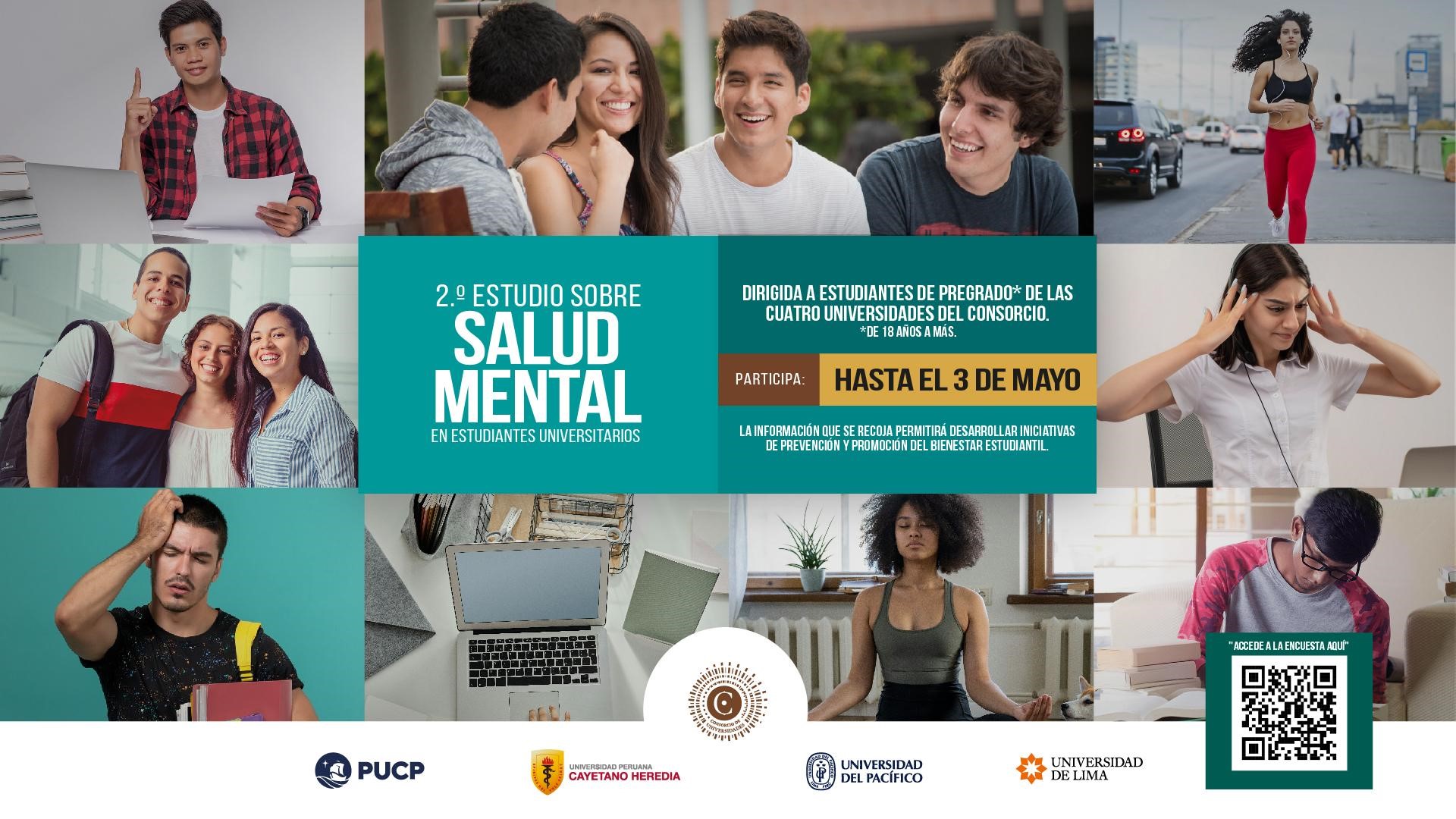 ¡Únete al Estudio de Salud Mental 2024 y potencia tu bienestar! | DAES PUCP